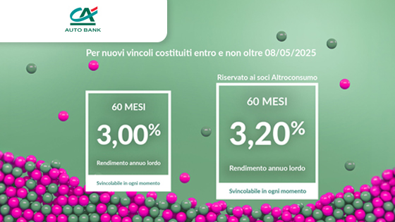 CA Auto Bank: condizioni speciali per i soci | Altroconsumo