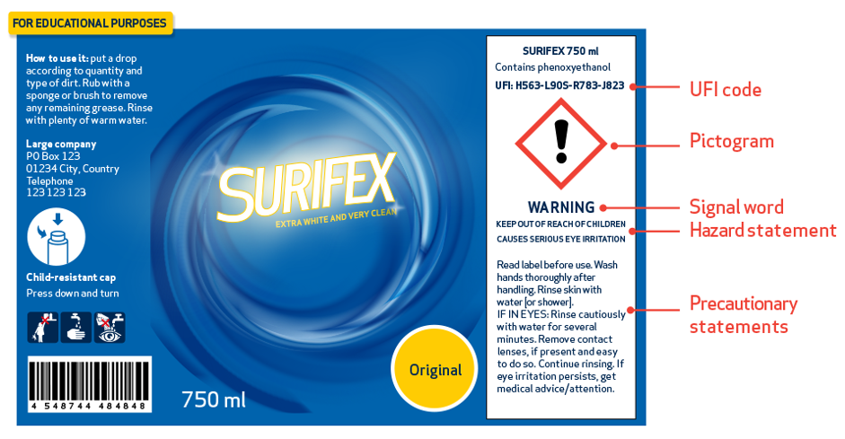 Detersivi e sicurezza: guida ai simboli e alle etichette