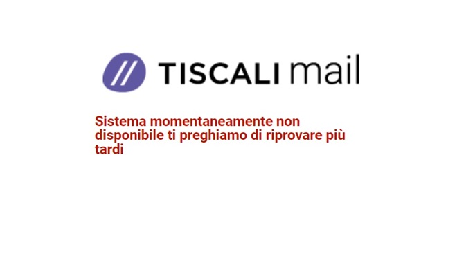 Tiscali mail down, problemi di accesso al servizio | Altroconsumo