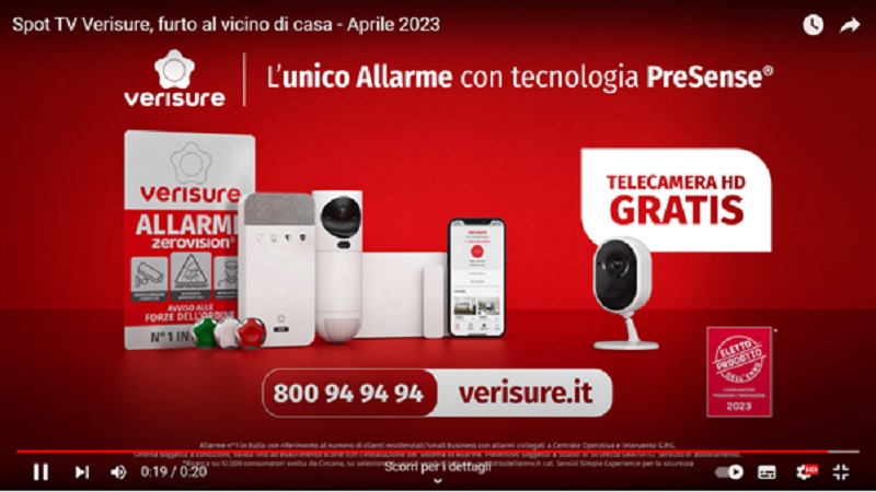 Multa a Verisure: non vende un allarme ma un abbonamento